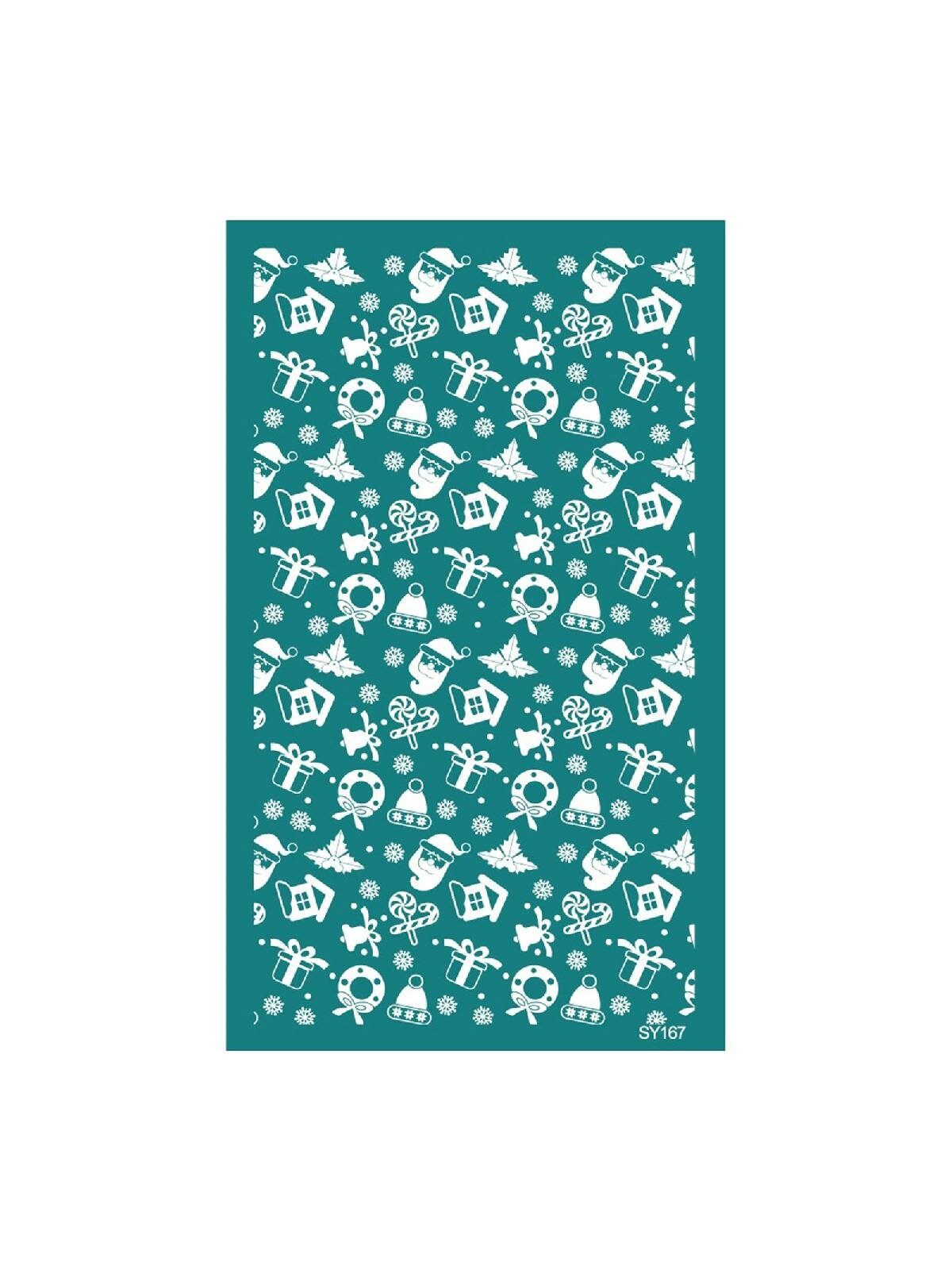 Снеговик Шелкография Новогодние Трафареты Шелкография Трафареты Для Украшения Дома