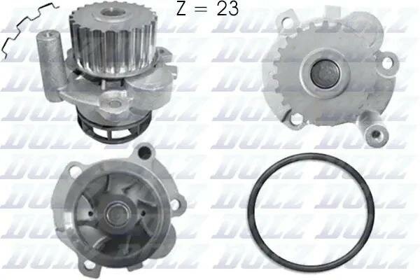 Помпа водяная DOLZ A212 Audi A3, A4, A46, TT, Seat Leon, Altea, Skoda Octavia, VW Golf 5, Passat 2.0TFSI 04 -