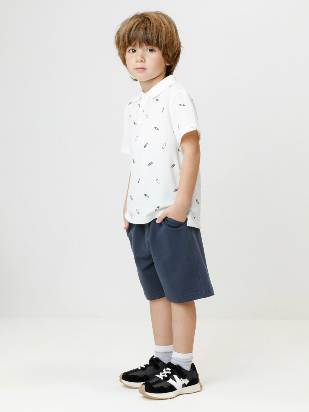 Шорты трикотажные детские шорты, хлопко