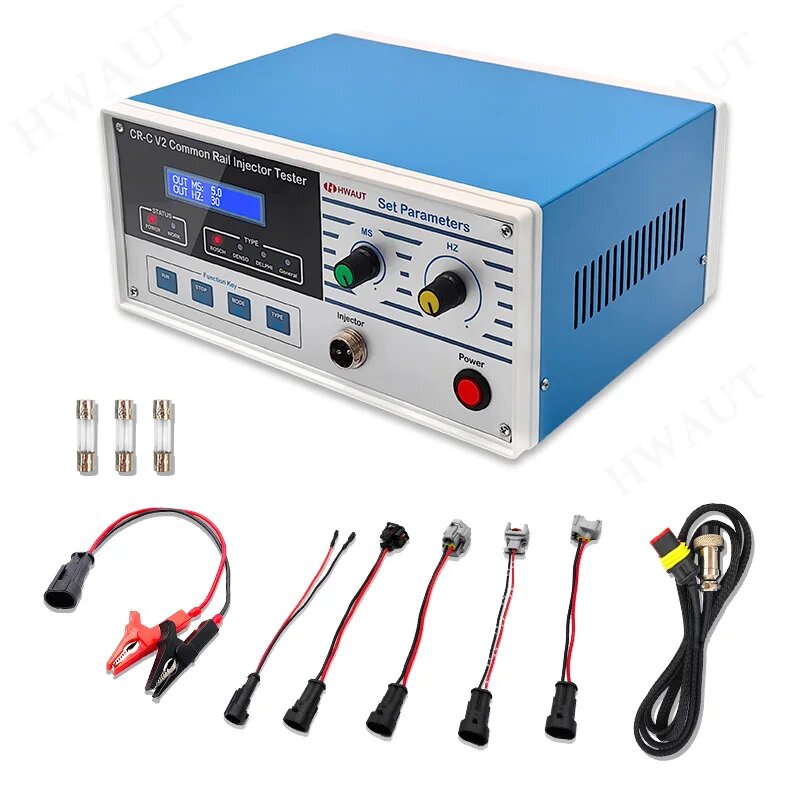Тестер форсунок Common Rail AHE V2 Pro для дизельных двигателей: динамический тест хода, совместим с форсунками Bosch, Denso, Delphi