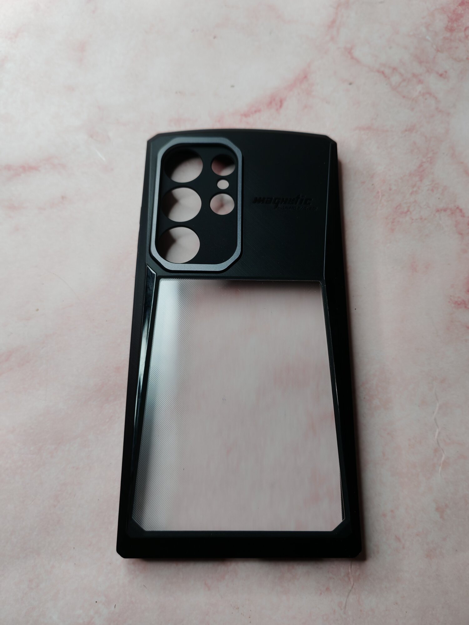 Матовый чехол Xundd для Samsung Galaxy S24 Ultra, черного цвета