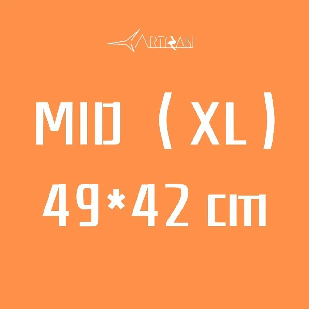 ARTISAN Коврик для мышки, XL, оранжевый, светло-желтый