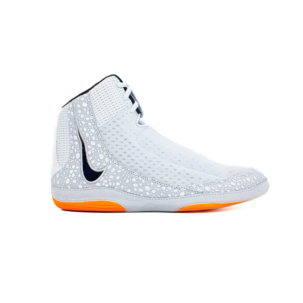 Борцовки NIKE, размер 39, серый/оранжевый — фото 1
