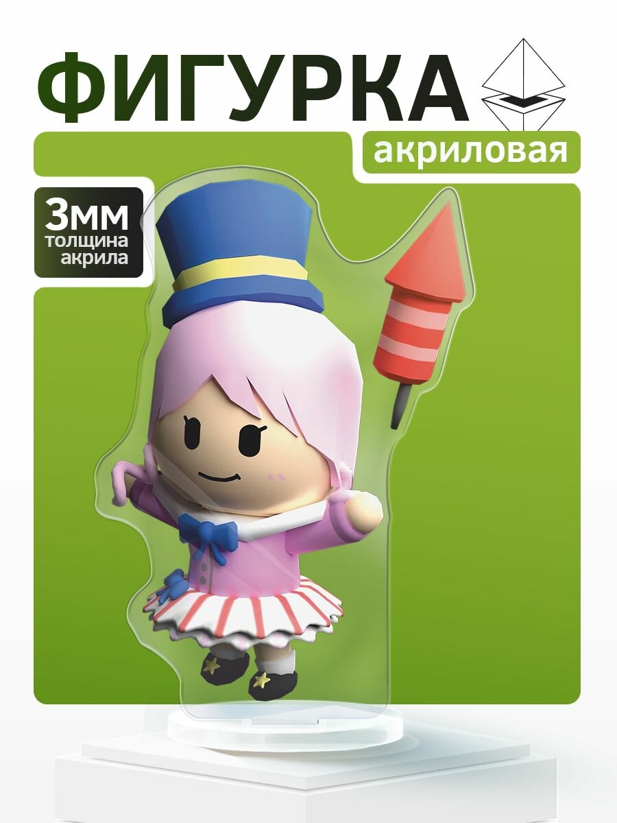 Акриловая фигурка Tower Heroes roblox Вока Voca