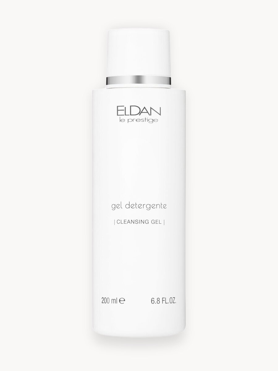 Очищающий гель для лица, ELDAN Cosmetics, для нормальной, комбинированной, жирной и проблемной кожи, 200 мл, Италия