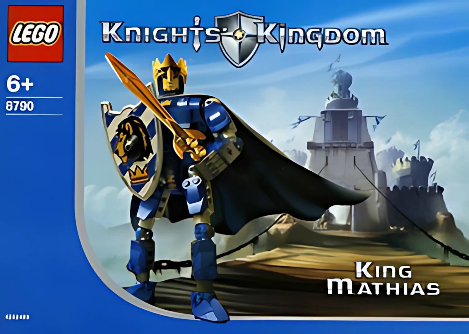 Конструктор LEGO 8790 Knights Kingdom Король Матиас с Плащем и Картой