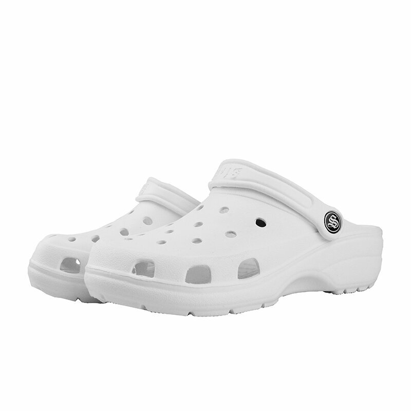 Сабо STEP, этиленвинилацетатные, летние, мужские, белые, 45 размера