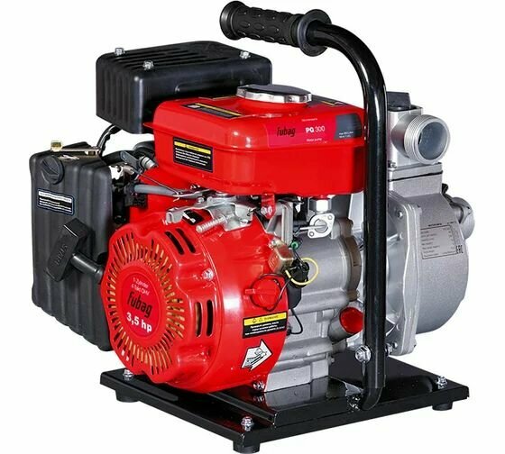 Мотопомпа бензиновая для чистой воды PG 300 (250 л/мин_21 м) FUBAG