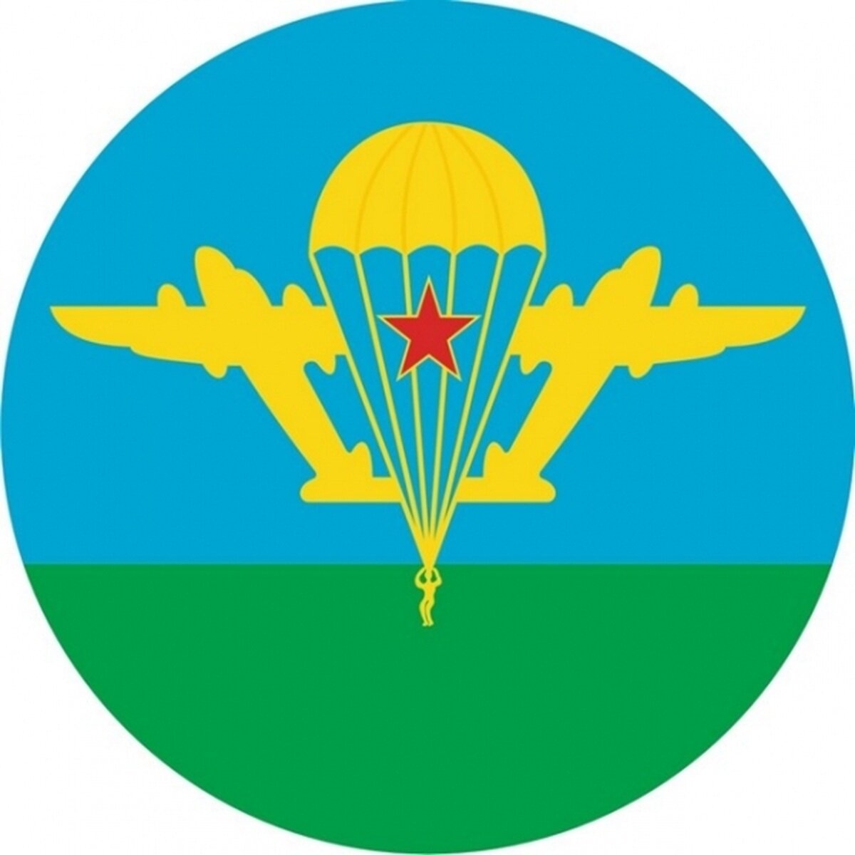 Наклейка Вдв Ссср D-10 №П27