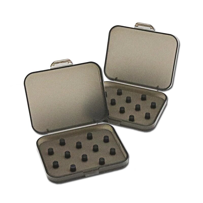 Насадки для ушей, пластиковая коробка, затычки для ушей, упаковочная коробка, насадки для наушников, чехол из пены с эффектом памяти, аксессуары для наушников, органайзер, коробка, сумка для хранения