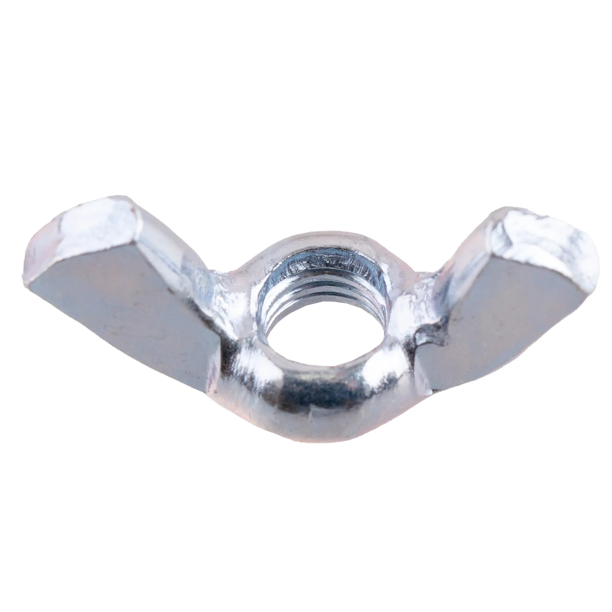 Гайка барашковая М6 DIN 315, сталь оцинкованная, набор 16 шт, резьбовое соединение