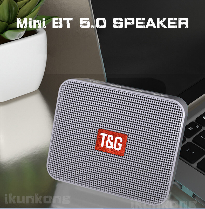 Портативная Bluetooth-колонка, наружный сабвуфер, водонепроницаемые мини-колонки, FM-радио, TWS, поддержка SD-карт и USB, подключи и играй, вызов по Bluetooth беспроводной велосипедный динамик