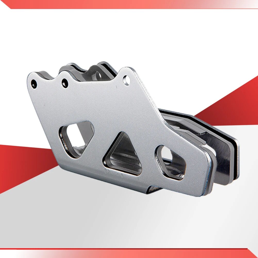 Защита направляющей цепи мотоцикла для Suzuki DRZ DR-Z 400 400S 400E 400SM DR-Z 400 E/S/SM DRZ250 DR-Z 250 Серый, серебристый