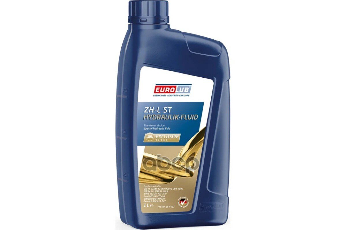 Жидкость Гидроусилителя Руля Zh-L St Hydraulik-Fluid 1Л Eurolub EUROLUB арт. 564001