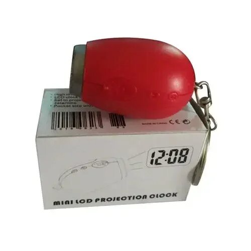 Проекционные часы Волшебная ночь Красный