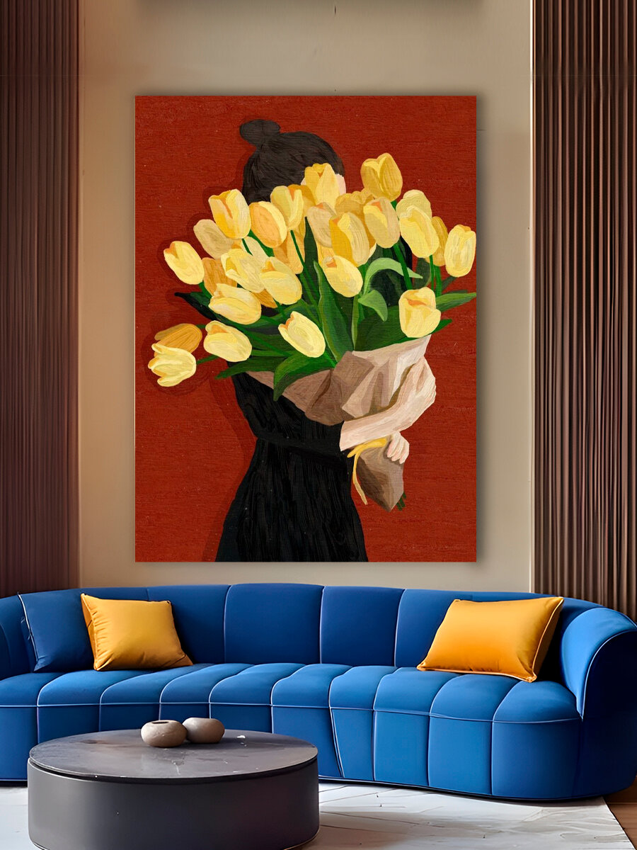 Картина на стену для интерьера от бренда Pechat Vip из категории Вдохновение 50х70 см.