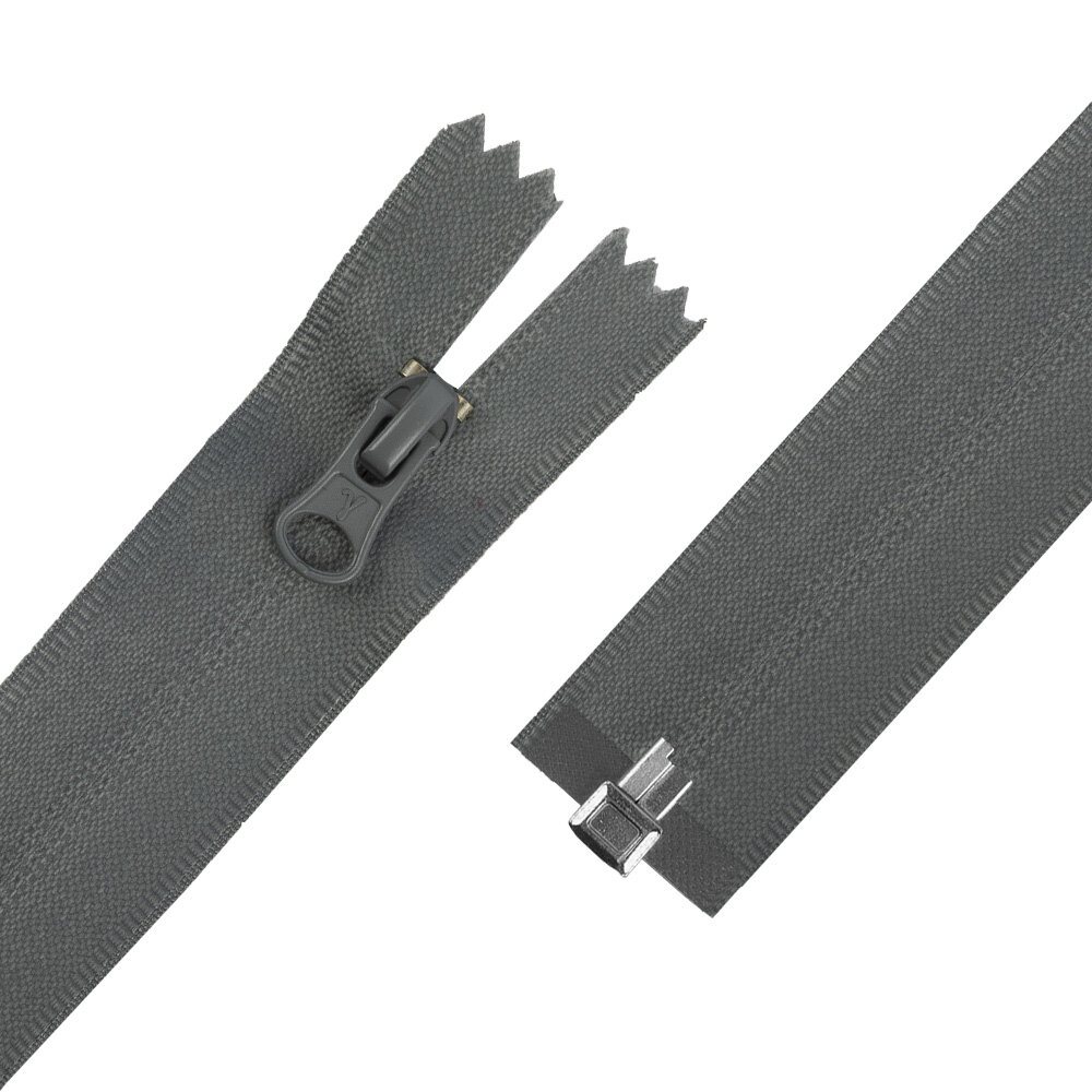 GAMMA G103W-JM40 декоративная водонепроницаемая молния спираль 50 см тип 3 однозамковая №101 белый