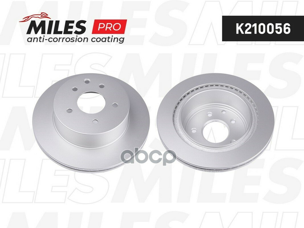 Диск тормозной NISSAN QASHQAI/X-TRAIL/RENAULT KOLEOS зад. D 292мм. (с покрытием) PRO Miles арт. K210056