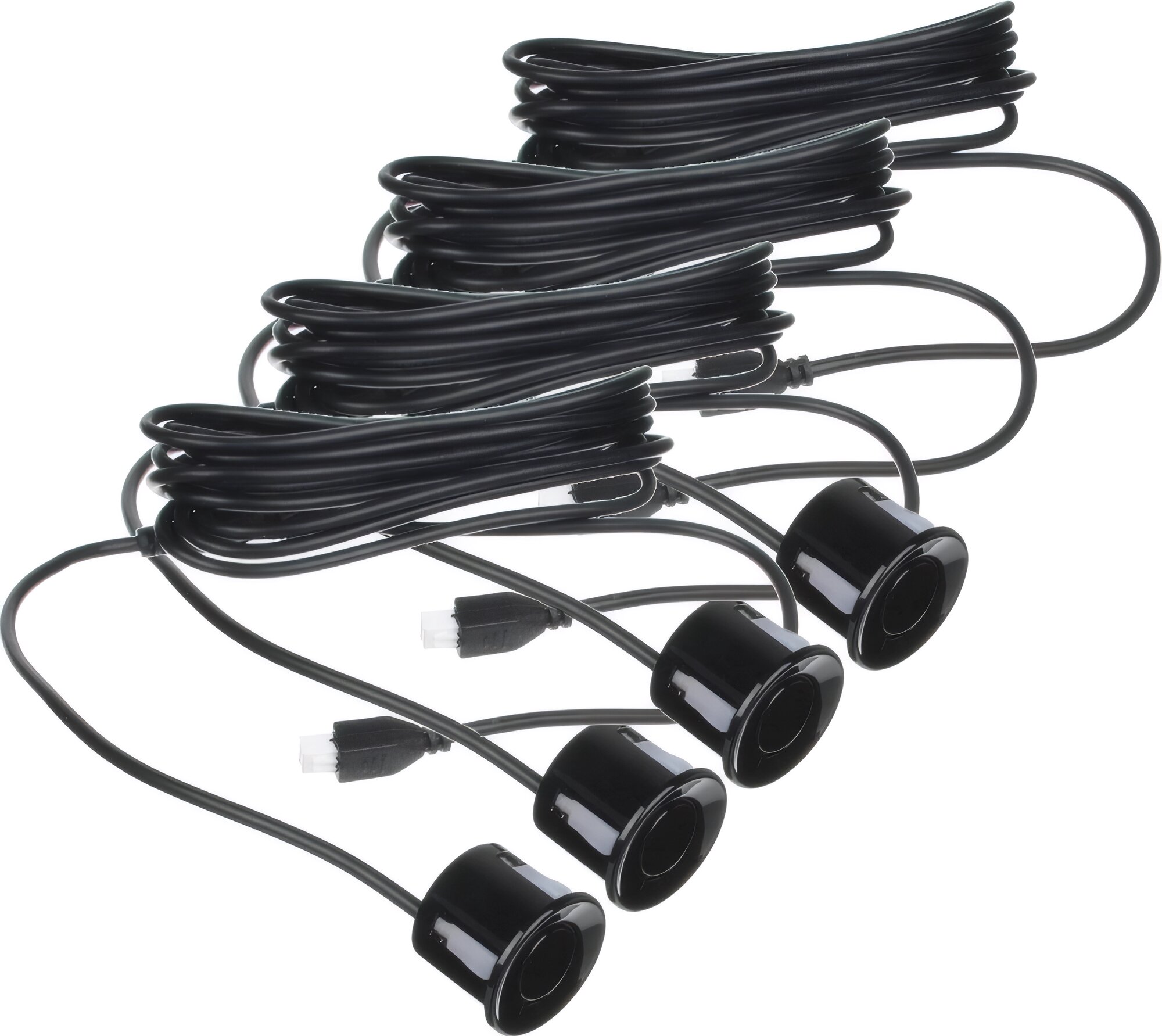 Комплект датчиков к парктронику AVS PS-22 черный (4 шт.)