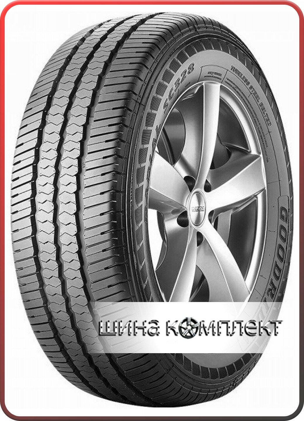 Автомобильная шина Goodride SC328 215/75 R16C 113/111Q летняя для коммерческого транспорта