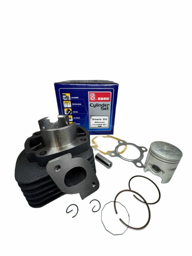 Поршневая (ЦПГ) на скутер STELS TACTIC 2t, Vortex, 1E40QMB d-40mm/50cc SEE