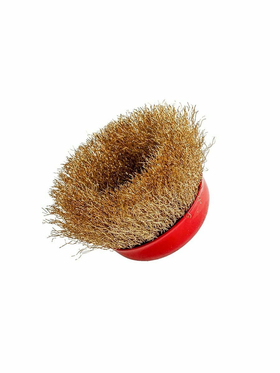 Щетка металлическая для УШМ PRAKTISCHE TOOLS, "чашка", М14, 75 мм