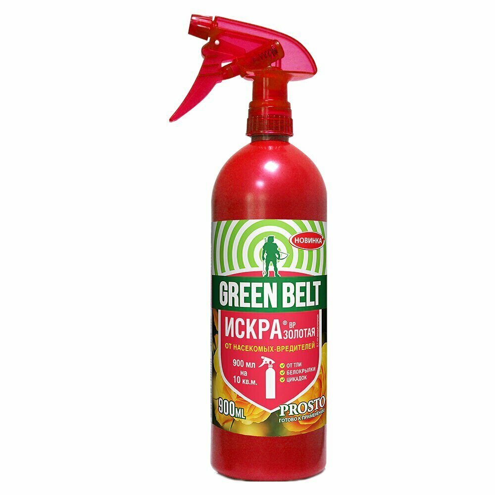 Средство от насекомых-вредителей Искра Золотая Prosto GREEN BELT 900 мл