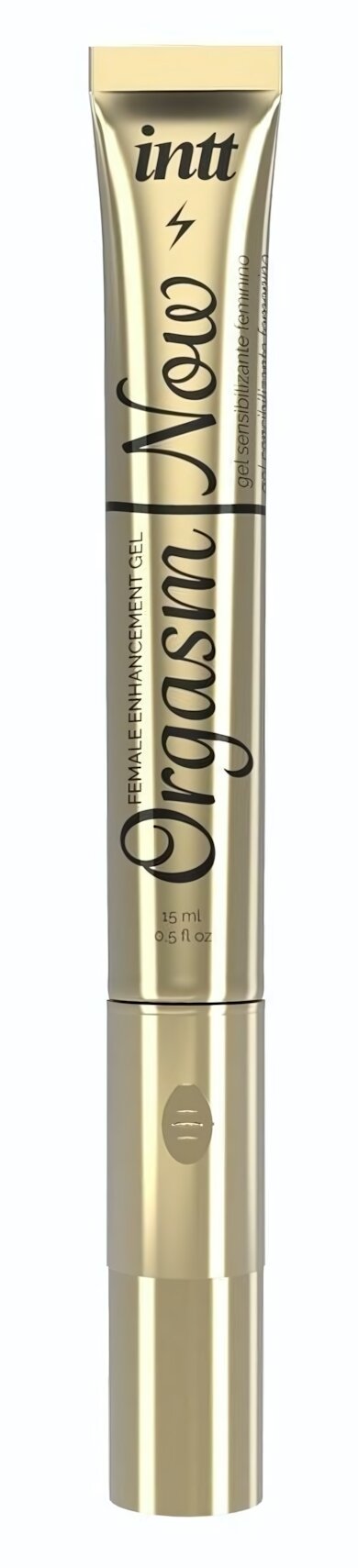 Гель возбуждающий "Orgasm Now" 15мл, вибрационный наконечник, согревающий эффект