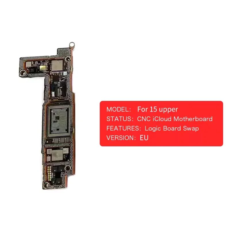 Материнская плата iPhone 15 Upper EU, CNC, Logic Board Swap