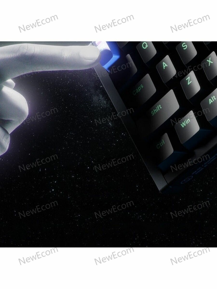 Nuphy проводная механическая клавиатура BH65 Magnetic Jade Pro Switch, Black