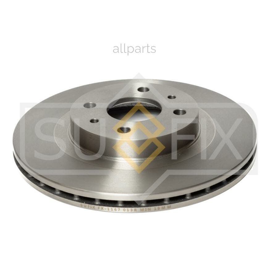 SUFIX FX1167 Диск тормозной вентилируемый (260x20) | перед прав/лев | LADA 2108-09/2110-12/2113-15/GRANTA/KALINA/PRIORA
