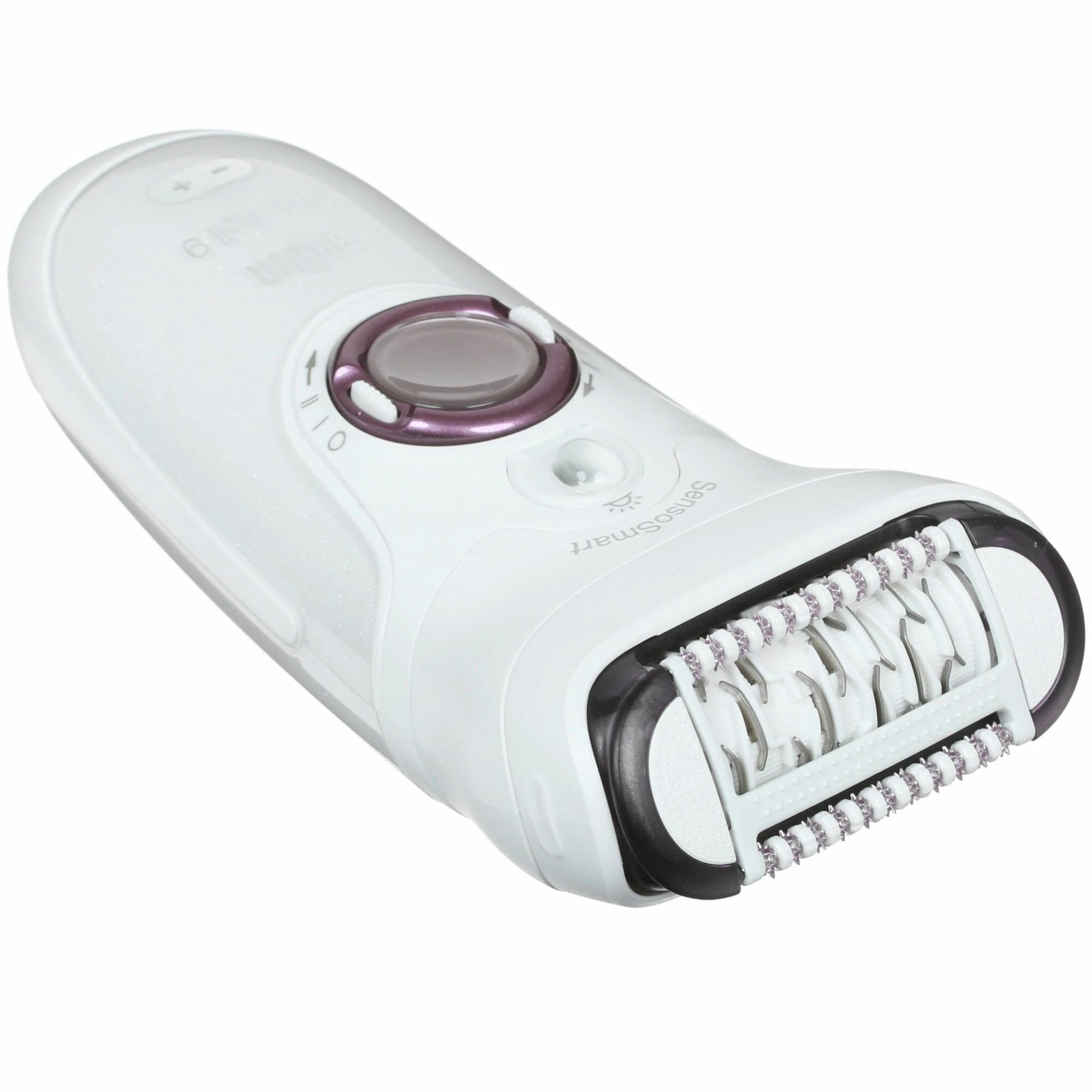 Эпилятор Braun Silk-Epil 9 S9-710 SensoSmart, плавающая головка, встроенный аккумулятор, белый — фото 1