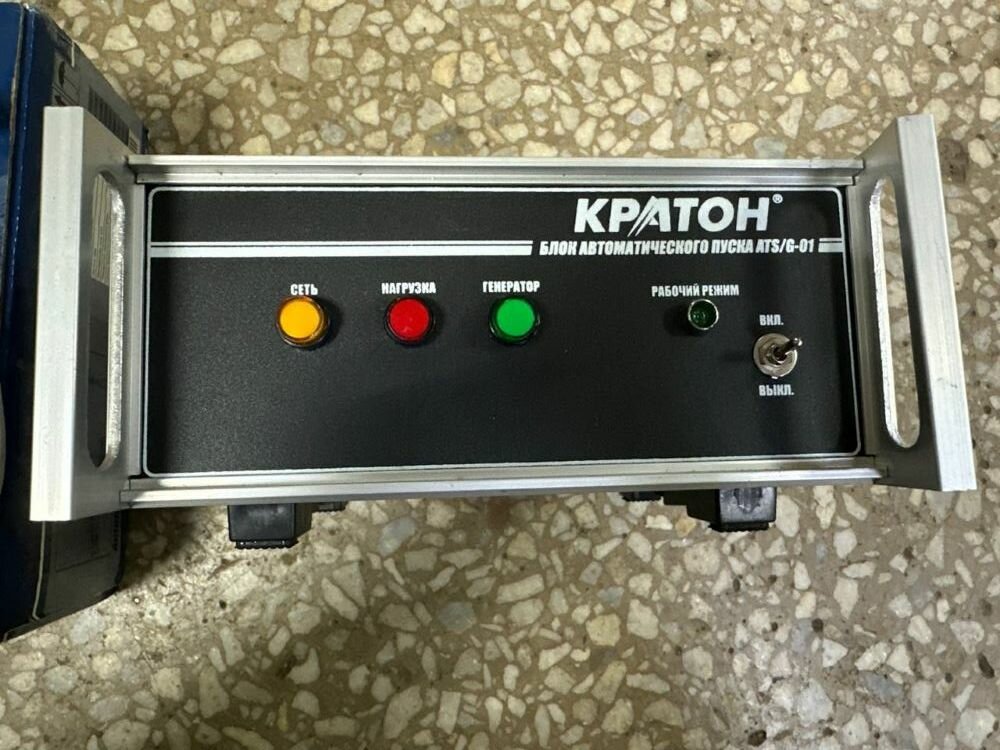 Блок автоматического пуска ввода резерва 5/4,5кВт АВР генератора электростанции IP30 кратон ATS/G-01 5082