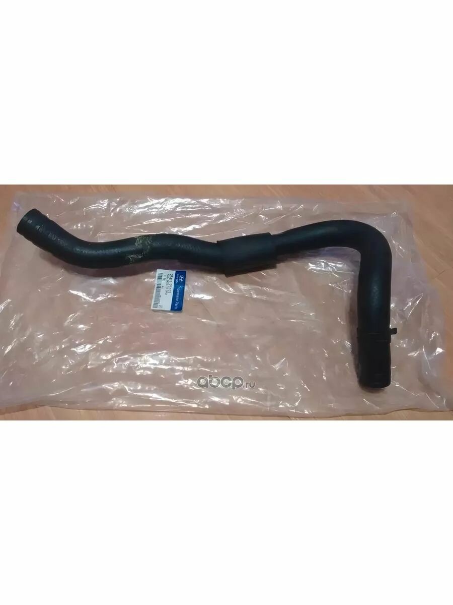 Патрубок paдиaтopa peзинoвый