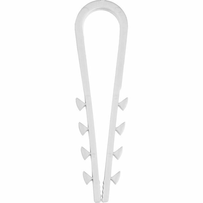 Дюбель-хомут для круглого кабеля ДХ-К, нейлоновый, ЗУБР 11 - 18 мм, 100 шт.