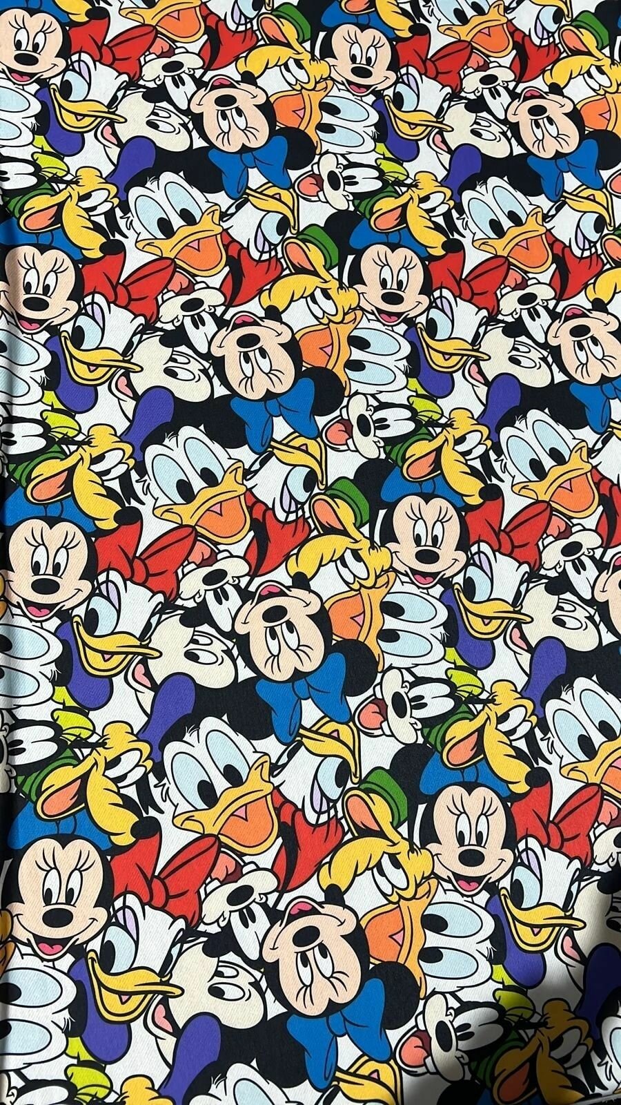 Ткань трикотажная 1м для шитья Футер 3-х нитка петля