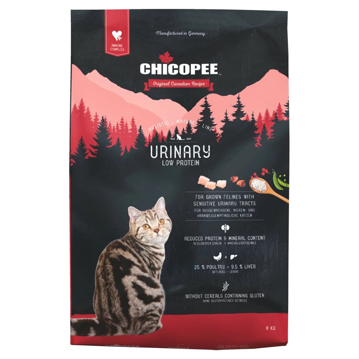 Сухой корм для кошек Chicopee HNL Cat Urinary , склонных к проблемам с мочеполовой системой 8 кг
