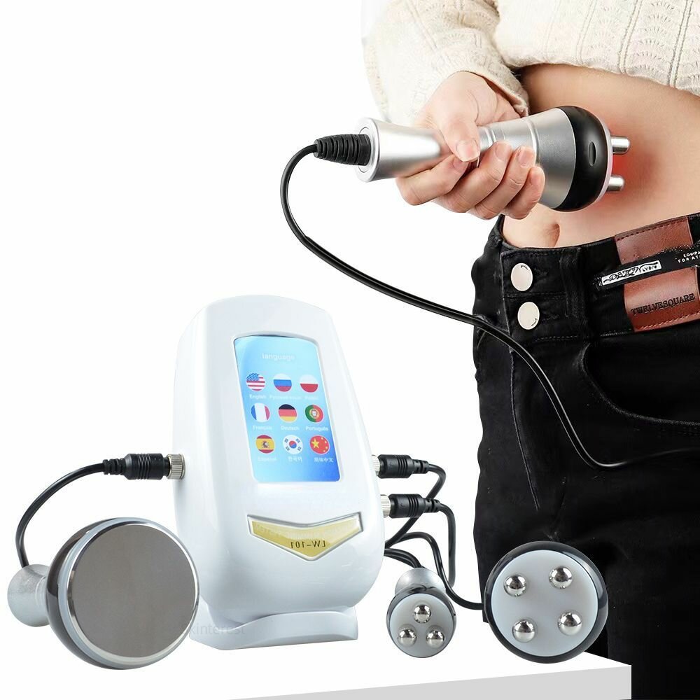 NourishBelle Косметологический комбайн КИМ 8 3 в 1 40k/ультразвуковая кавитацияCS-108