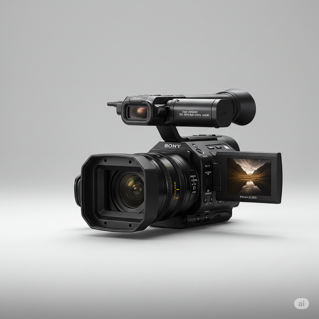 Sony PXW-Z90 4K Professional Camcorder with Fast Hybrid AF & HDR