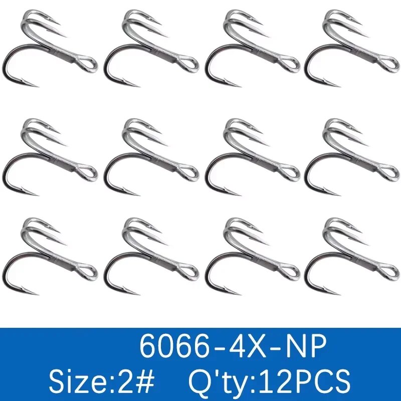 TAKEDO Тройные рыболовные крючки BT663-UA 1/0–8 # 2