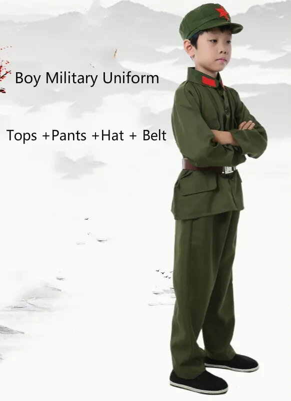 Детская военная форма Jsoffien XL, Military Uniform 3