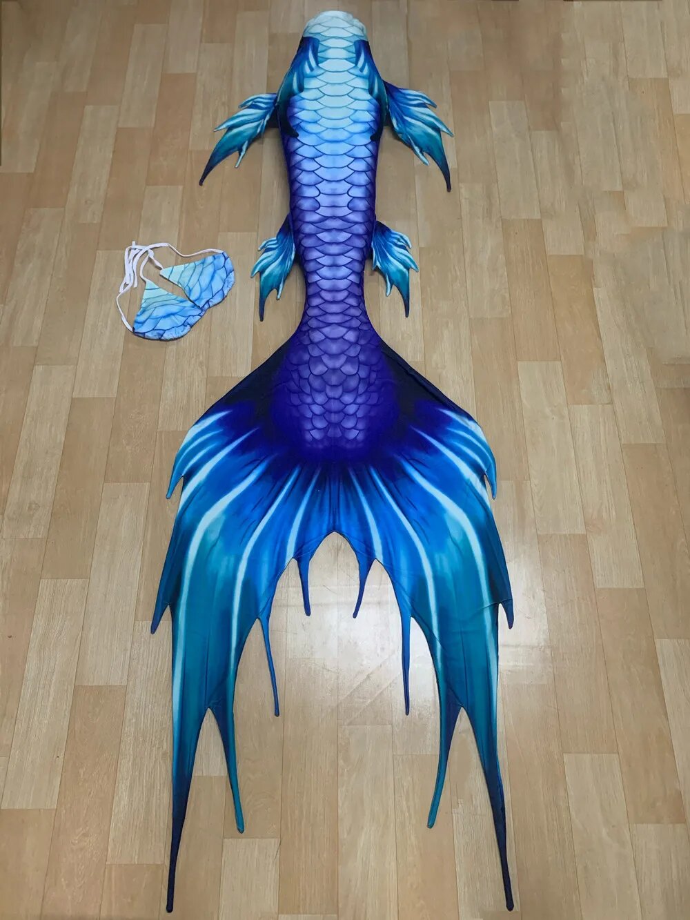 2026 Горячая новинка: Костюм русалки для взрослых (женский и мужской), черный, с L, No Monofin