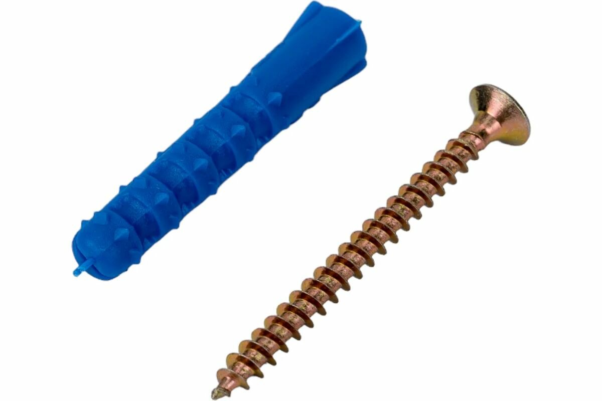 Набор крепления плинтусов VIPкрепеж 6/35 дюбель ежик 25шт/25шт 23904 VIP