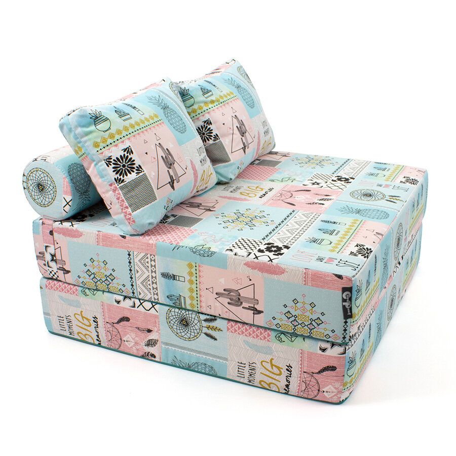 Кресло кровать трансформер GoodPoof Midle, жаккард, ловец снов