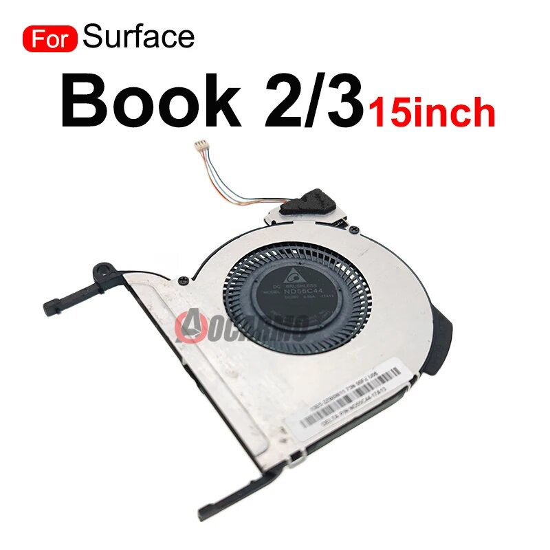 Для Microsoft Surface Book 2 1793 BOOK3 15 "вентилятор охлаждения компьютера, вентиляторы для рассеивания тепла процессора, кулер, запасные части для радиатора