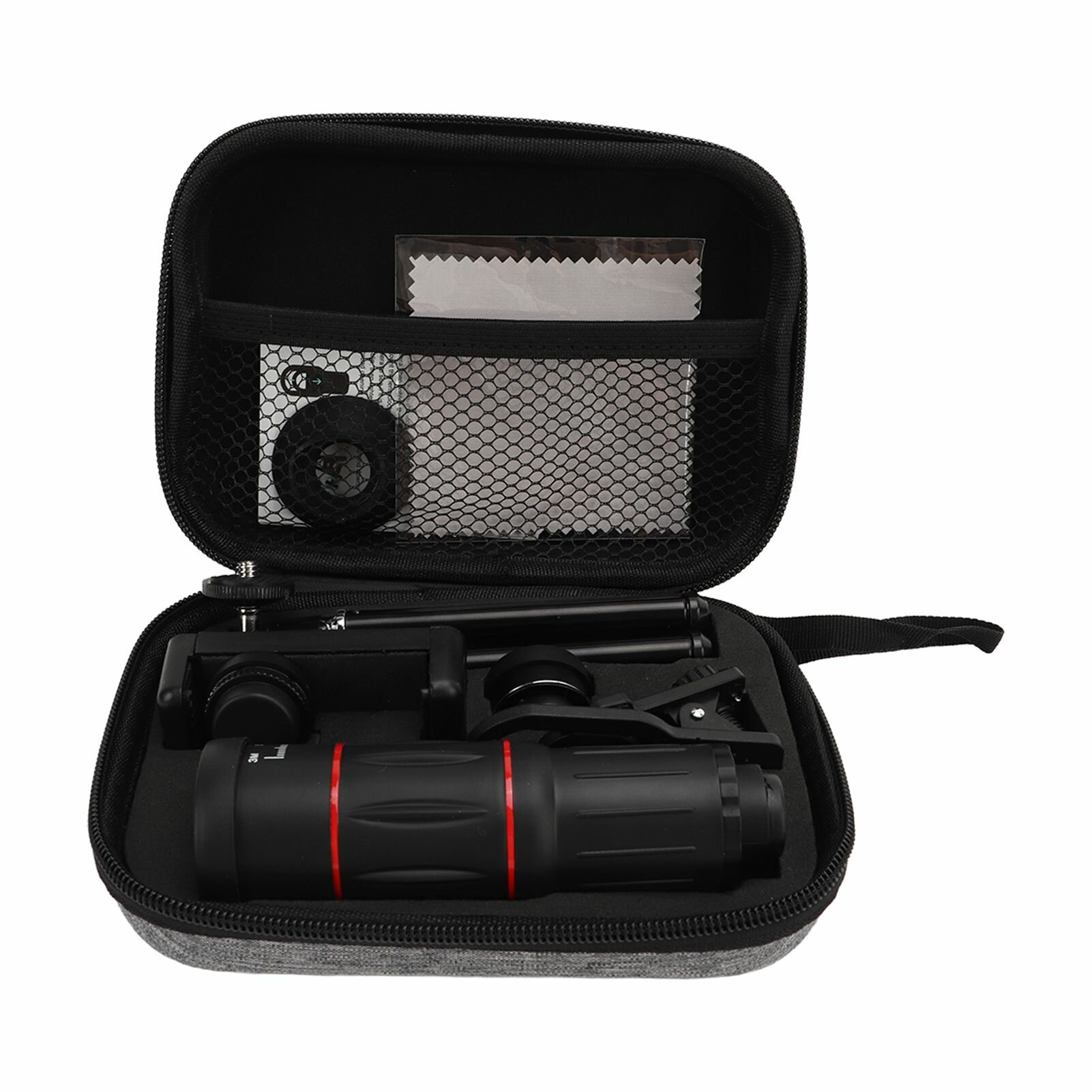 Высокомощный 28-кратный HD-телеобъектив для телефона, комплект объективов для камеры сотового телефона, сверхширокоугольный объектив рыбий глаз , 198 градусов