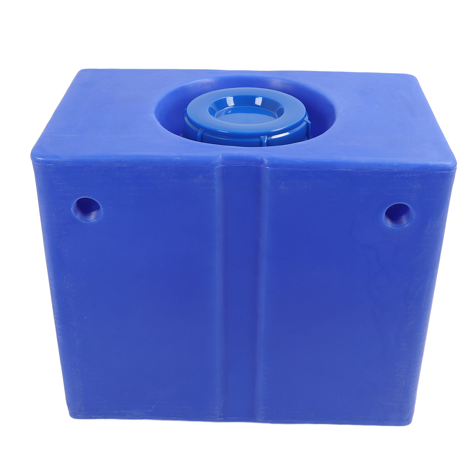 Бак для воды для автофургона на 16 галлонов 19,7 X 16,9 X 11,8 дюймов, устойчивый к жаре и холоду, квадратный, для хранения воды, для прицепов, лодок, яхт, синий