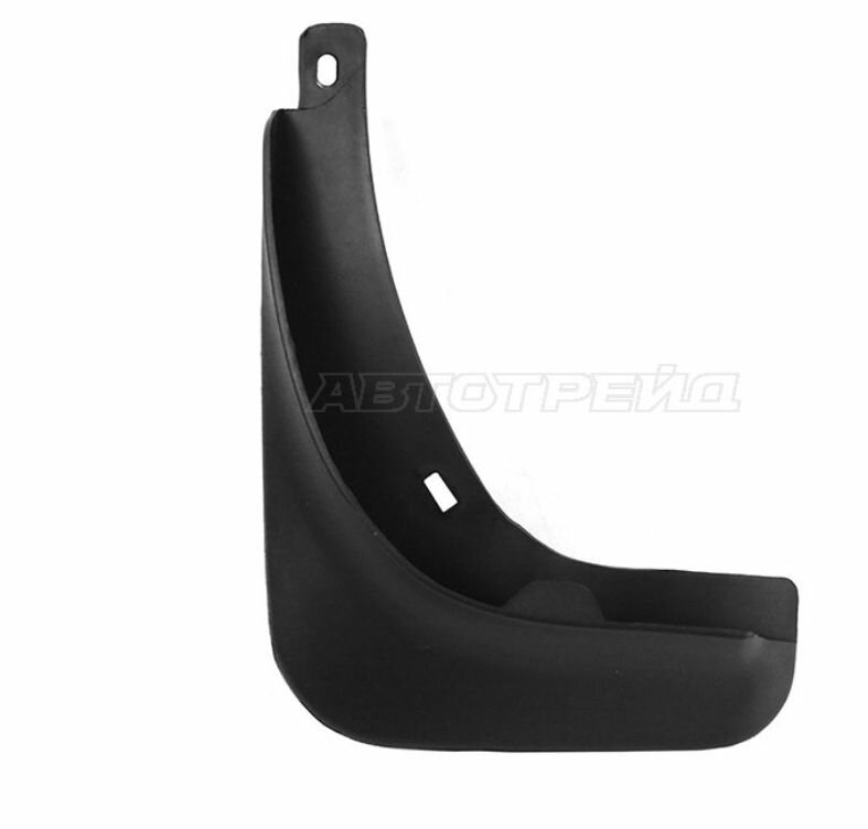 Брызговик AKRADO, для Skoda Superb, спереди, слева, пластик, черный