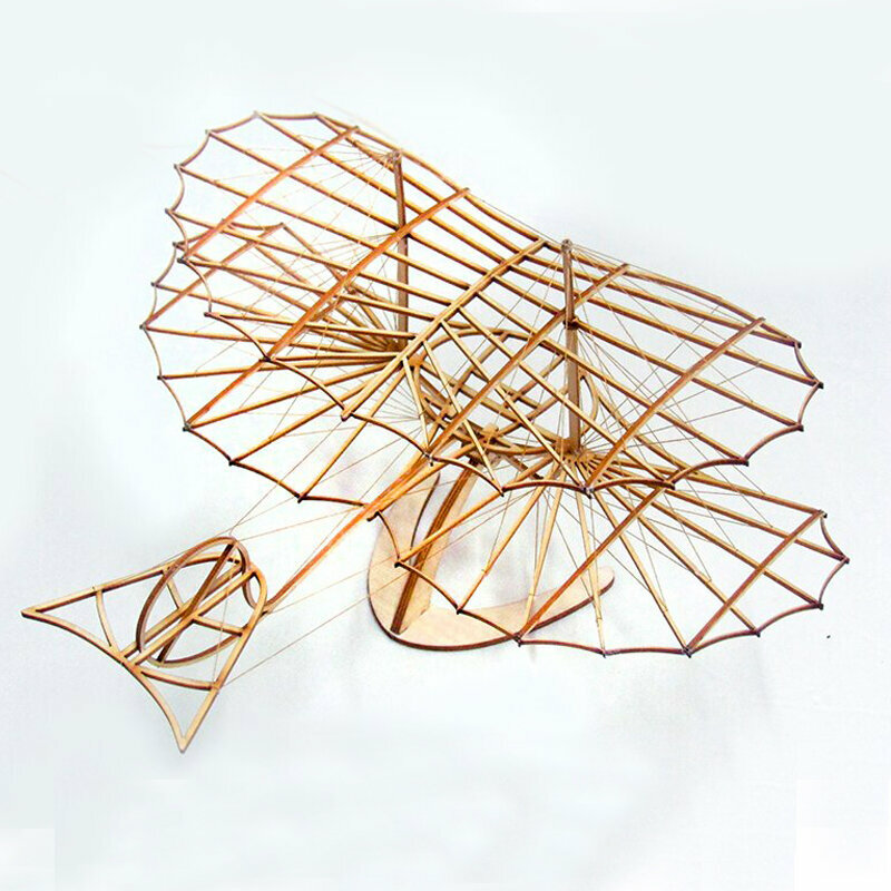 295*150*9 мм модель планера деревянные наборы для строительства своими руками игрушки ретро стиль ремесло самолет