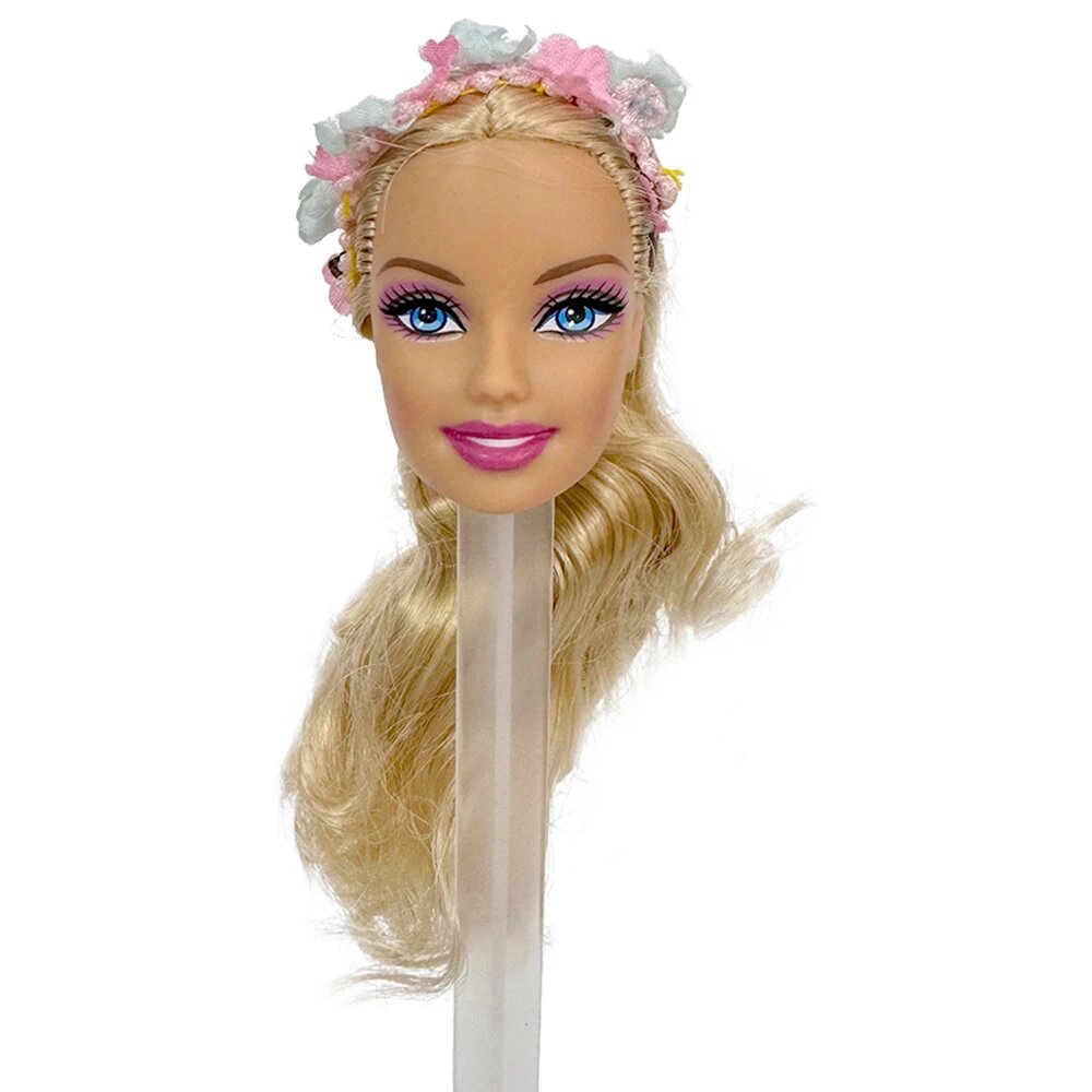 Кукольная голова NK 11,5 дюйма пластик 1/6